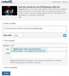 How to Get Marketing Results from LinkedIn Group Discussions — NewIncite